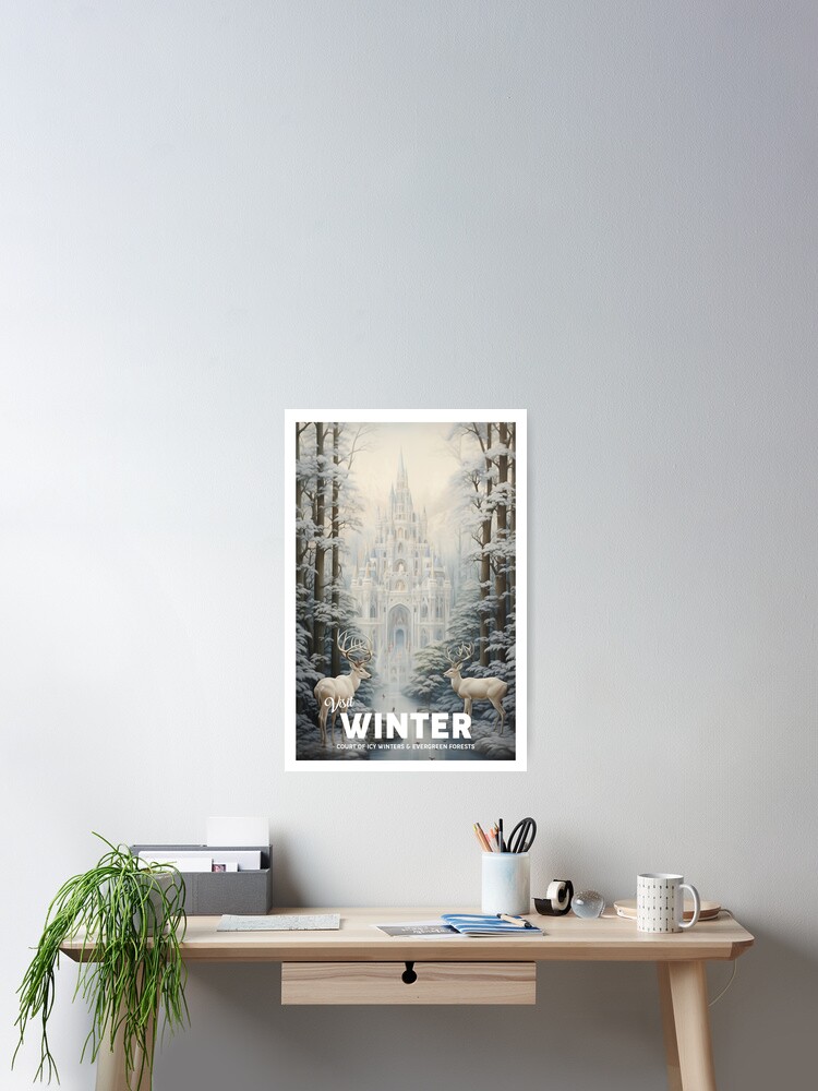 "ACOTAR Winter Court" Poster for Sale by RenDesignsStuff | Redbubble