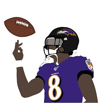 "Baltimore ravens Lamar Jackson" Sticker for Sale by victoriam99 ...
