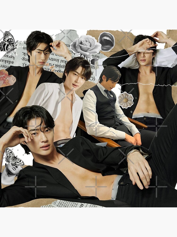 "Byeon Woo-seok" Poster for Sale by Vorin Arts | Redbubble