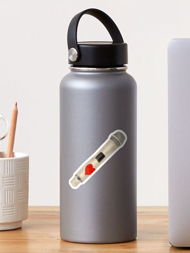 "Sabrina Carpenter Microphone" Sticker for Sale by notastranger | Redbubble