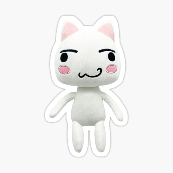 "Toro Inoue Plush Toy" Sticker for Sale by jjoonbug | Redbubble