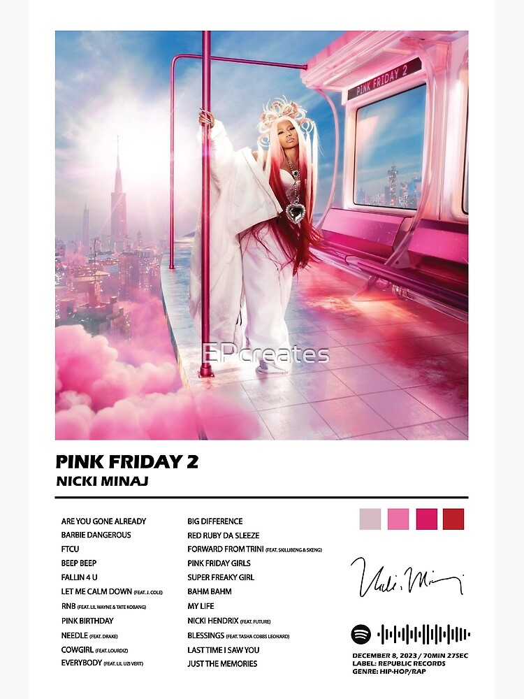 Nicki Minaj Album Cover Pink Friday