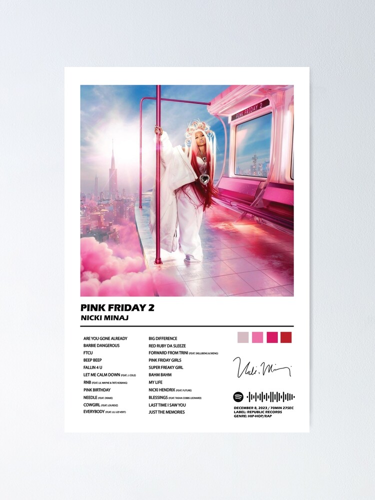 Nicki Minaj Album Cover Pink Friday