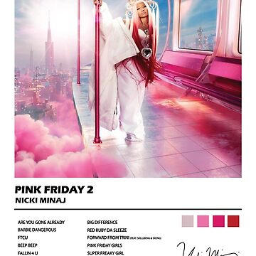 "Nicki Minaj "Pink Friday 2" Album Cover Art" Poster for Sale by ...