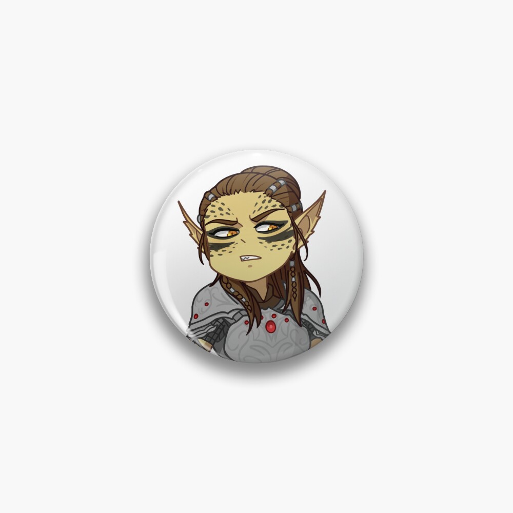 "Baldur's Gate 3: Lae'zel" Sticker for Sale by circlique | Redbubble