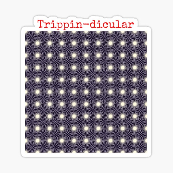 "Trippin-dicular Trip Out" Sticker for Sale by OfferHeat | Redbubble