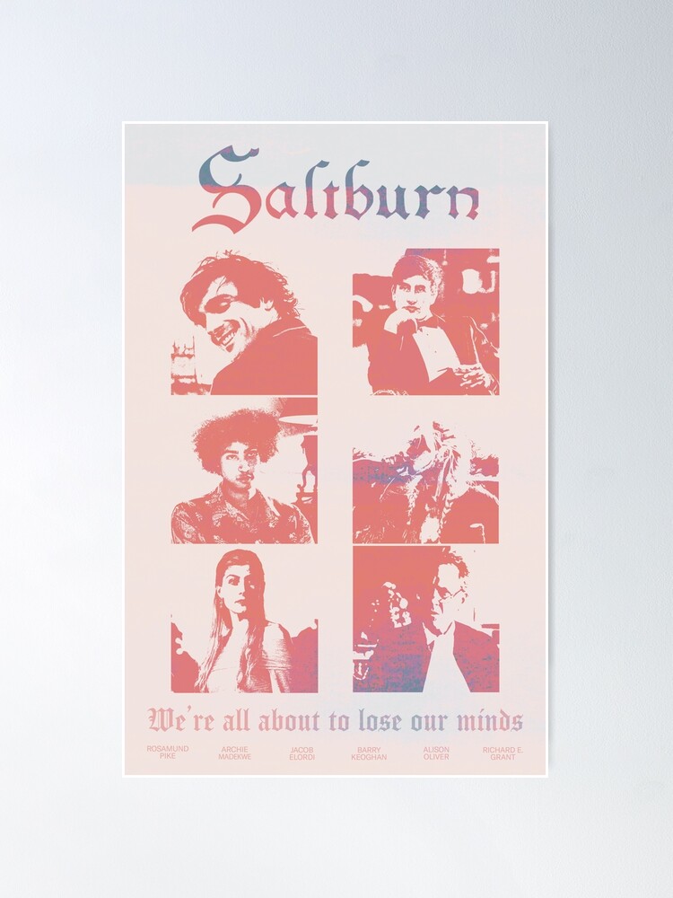 Saltburn 2023 Film Poster, Saltburn 2023 Poster sold by Valenka Looking ...