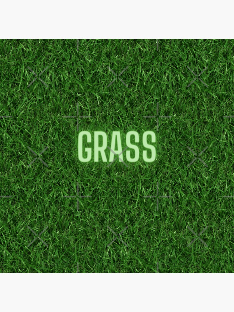 "GRASS" Sticker for Sale by RAIDXSTORE | Redbubble