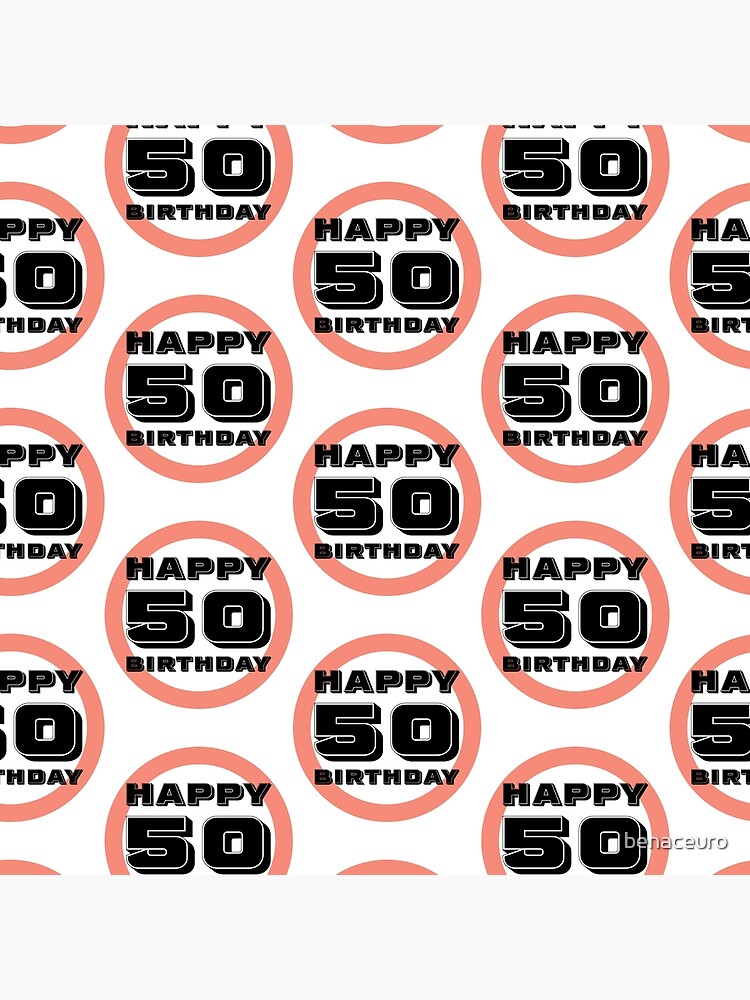 Happy 50th Birthday Tote Bags for Sale | Redbubble