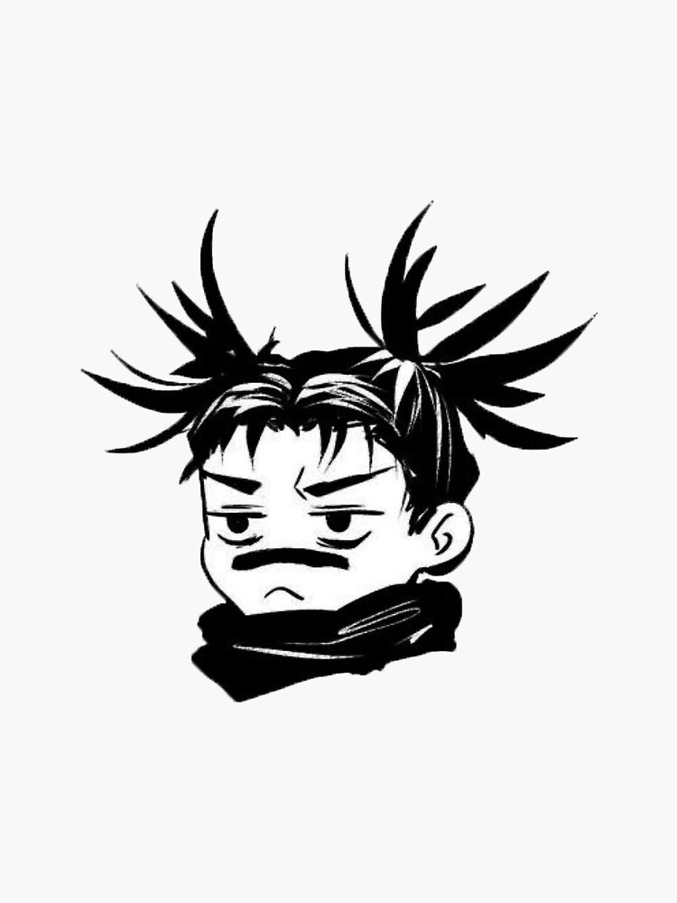 "funny chibi choso" Sticker for Sale by SidneyTic | Redbubble