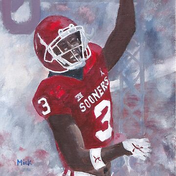 "University of Oklahoma Sooners Football" Sticker for Sale by ...