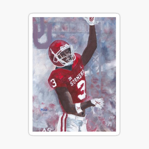 "University of Oklahoma Sooners Football" Sticker for Sale by ...