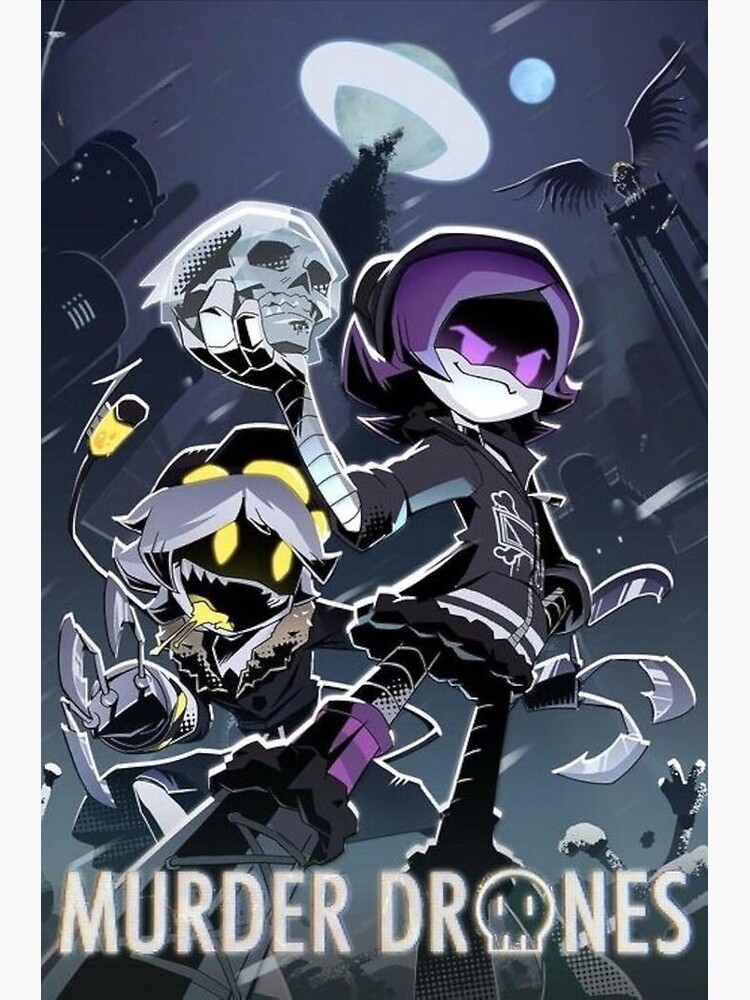 "Murder Drones" Poster for Sale by Silvi-ShinyStar | Redbubble