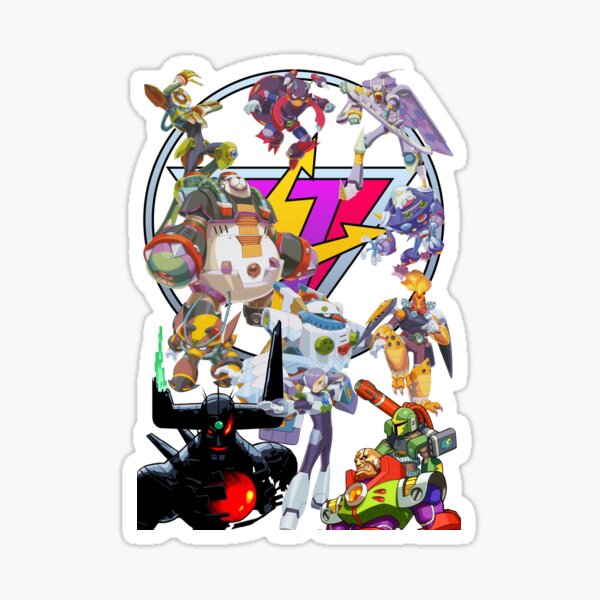"New Generation Reploids - Maverick Bosses (X8)" Sticker for Sale by ...