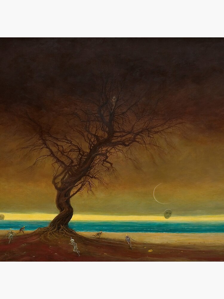 "Zdzislaw Beksinski Painting, nightmare art by Zdzislaw Beksinski ...