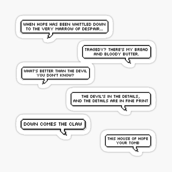 "Raphael Quote Pack" Sticker for Sale by chaostranquil | Redbubble