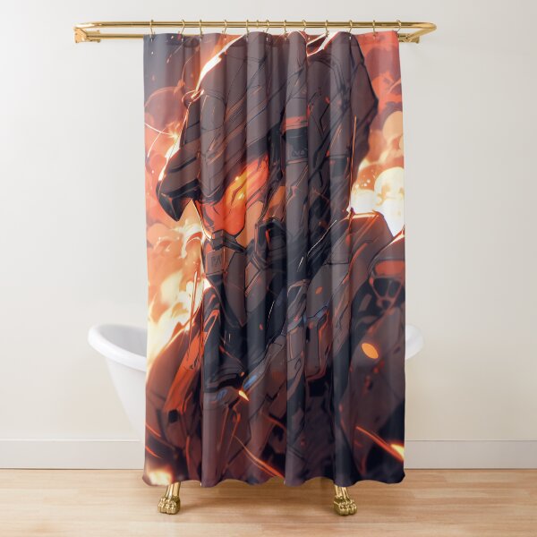 "Master Chief" Shower Curtain for Sale by creationistlife | Redbubble