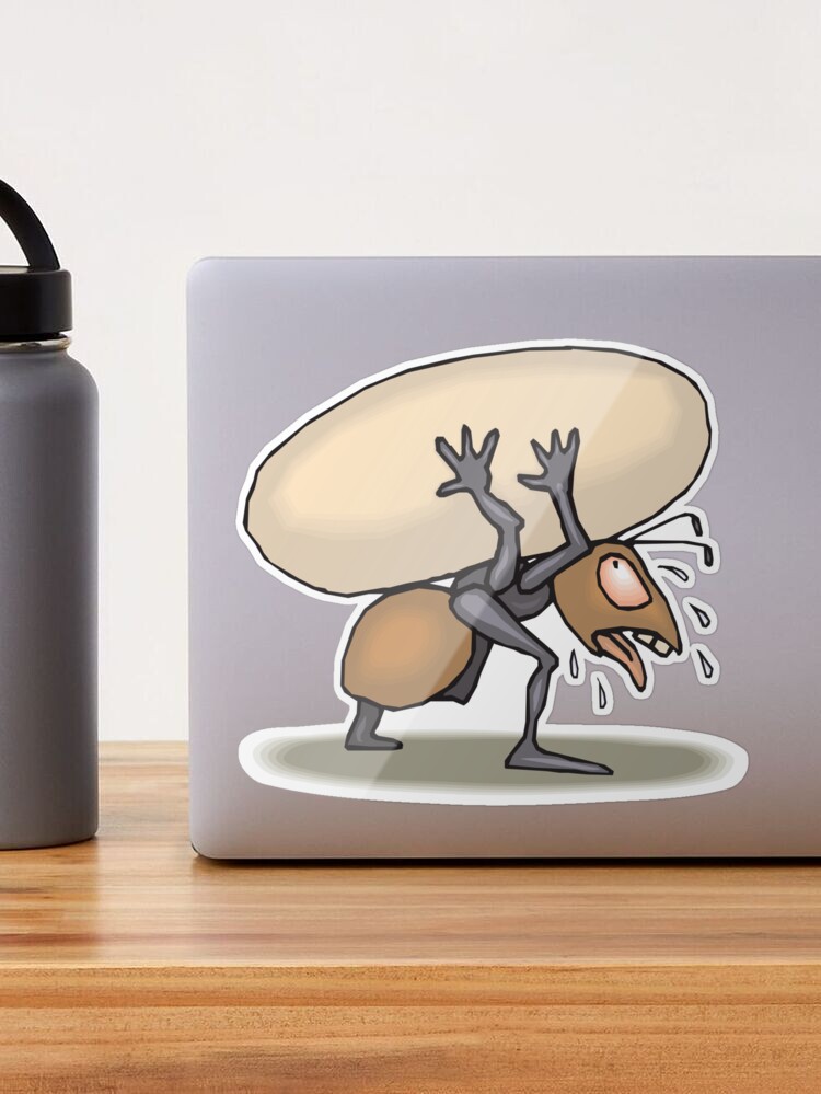 Sad Homeless Ant