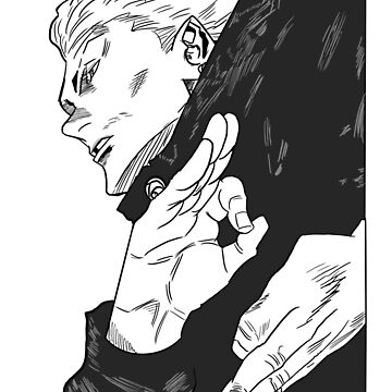 "Kinji Hakari" Sticker by edugarco | Redbubble