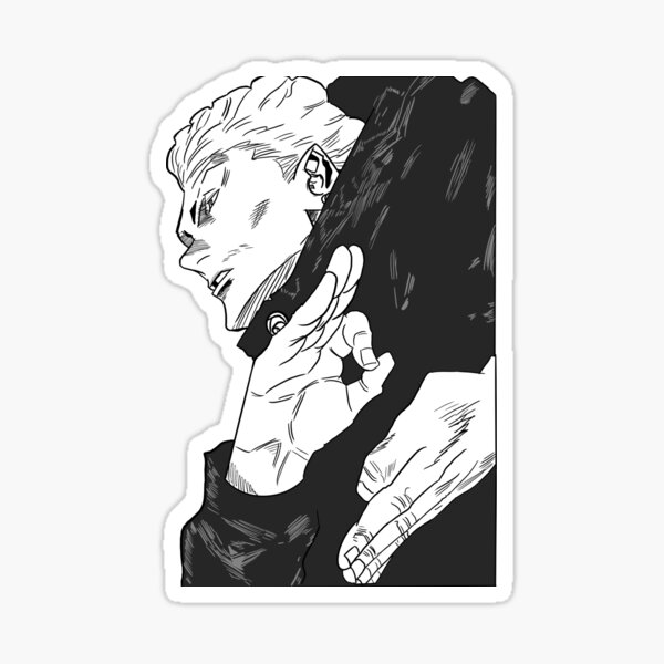 "Kinji Hakari" Sticker by edugarco | Redbubble