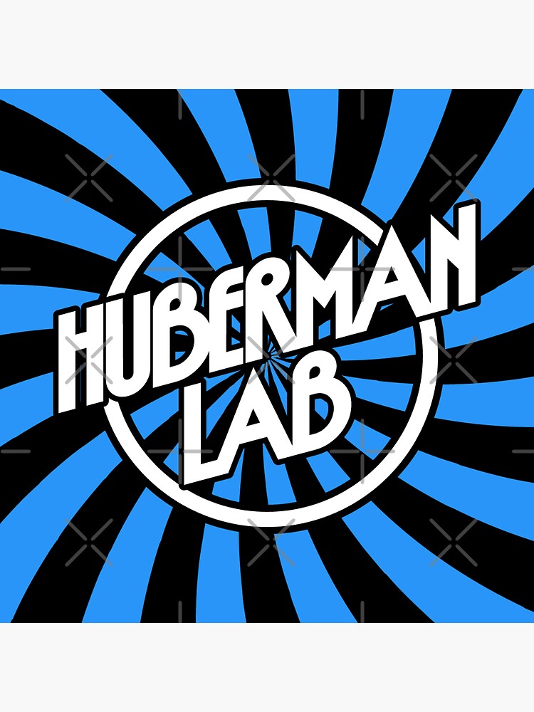 "Huberman Lab Spiral" Sticker for Sale by Scattered-NRG | Redbubble