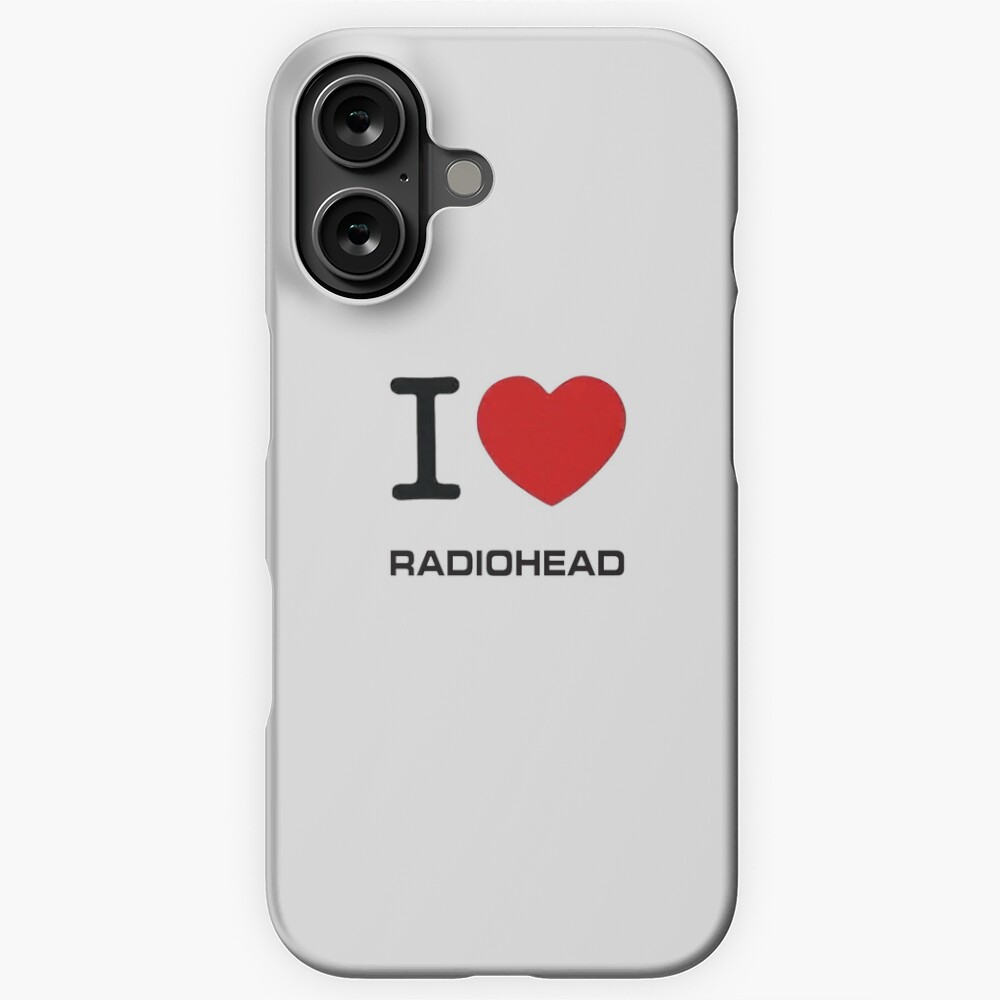 "I Heart RADIOHEAD print." Sticker for Sale by Niystompschild | Redbubble