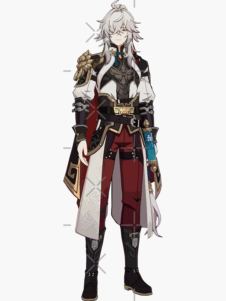 "Jing Yuan Honkai Star Rail" Sticker for Sale by ShellyBest | Redbubble