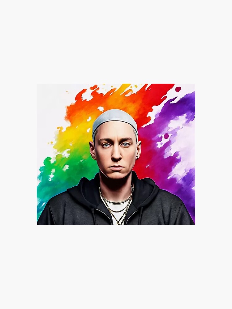 "Eminem " Sticker for Sale by MShop44 | Redbubble