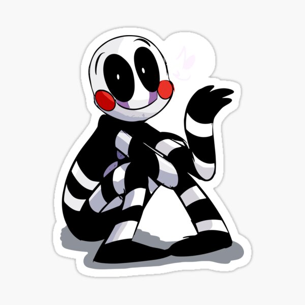 "The Puppet Five Nights At Freddy" Sticker for Sale by MrDev | Redbubble