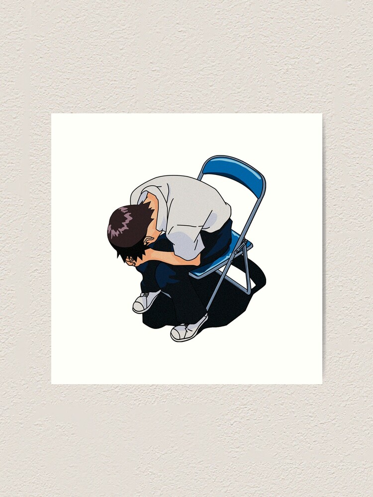 "Shinji Ikari" Art Print for Sale by jjosedubonn | Redbubble
