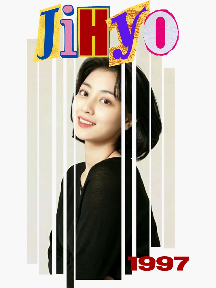 "Real Men Stan Twice - (Jihyo)" Sticker for Sale by Amatayakult | Redbubble