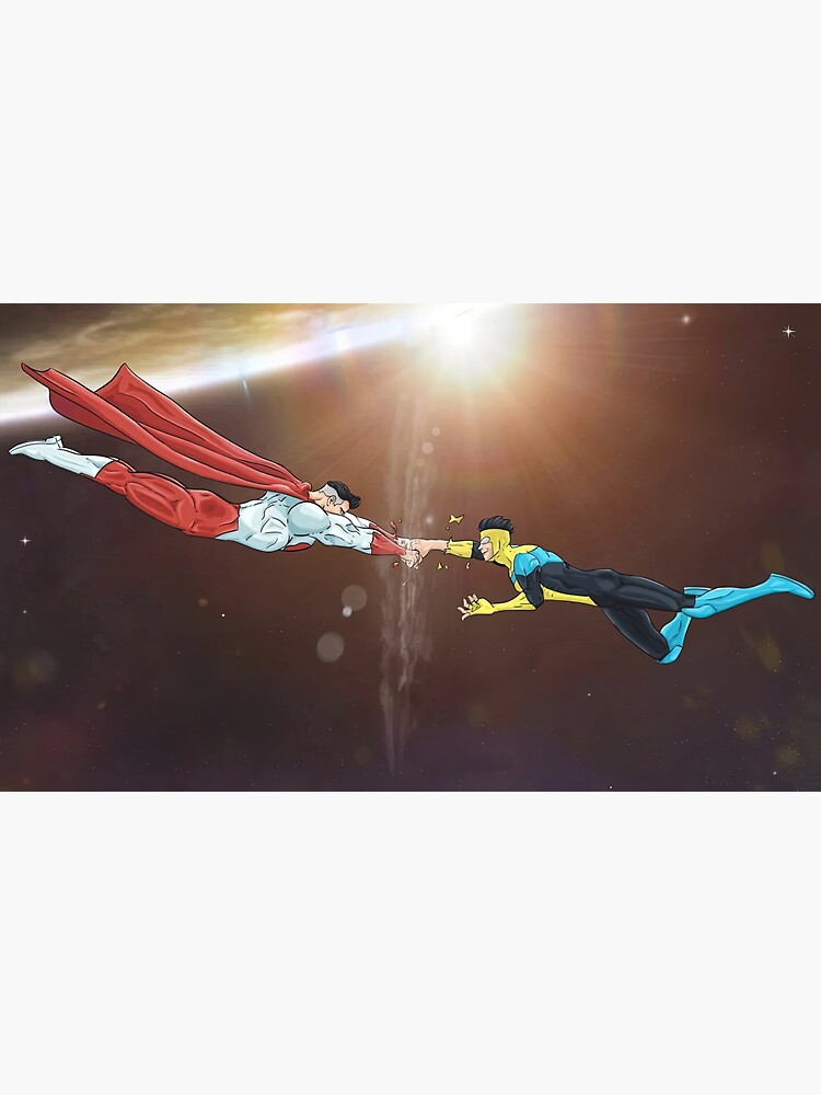 "Invincible and Omni-Man Gamer Gaming Mousepad" Sticker for Sale by ...