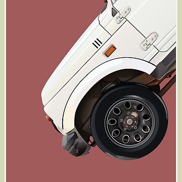 "The Art of Wheels: 45º - Jimny JA12" Sticker for Sale by anuaramir ...