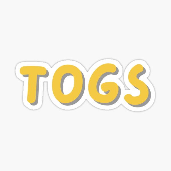 "Togs! Australian Culture, Australian Slangs, simple cute text design ...