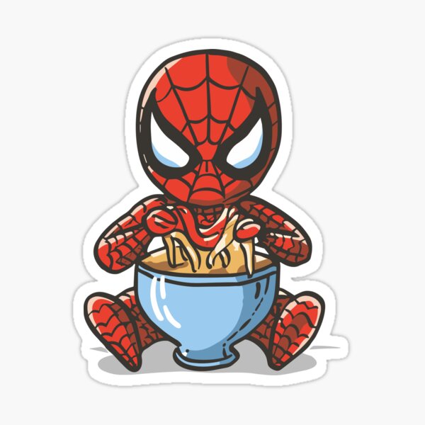 "Adorable Angry Baby Spider Eating Pasta Slinging Carb Loading ...