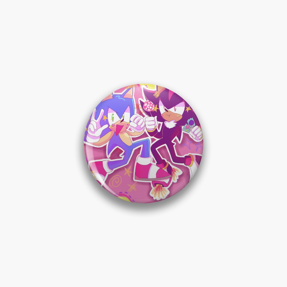 "Candy Sonic and Shadow ☆ Fanart ☆ Sonic the Hedgehog" Sticker by ...