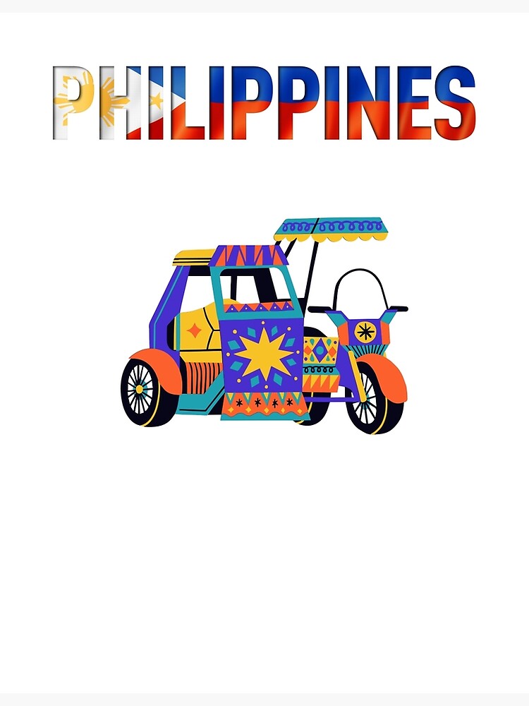 "Philippine Festive Tricycle" Poster for Sale by photocatphoto | Redbubble