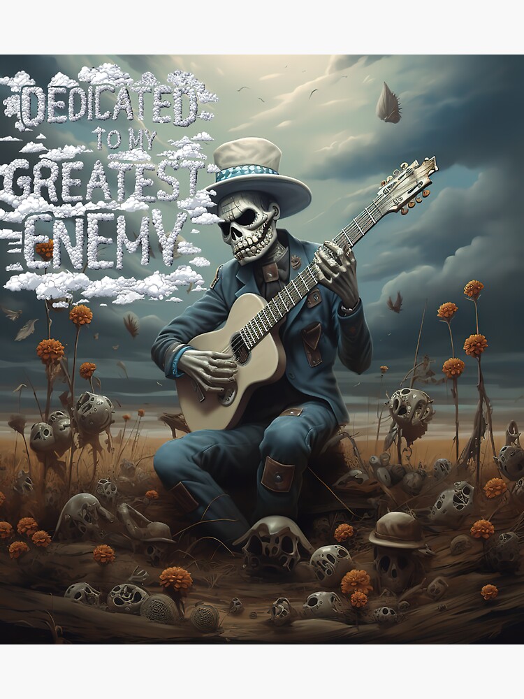 "Sad skull" Sticker for Sale by TaitsStuff | Redbubble