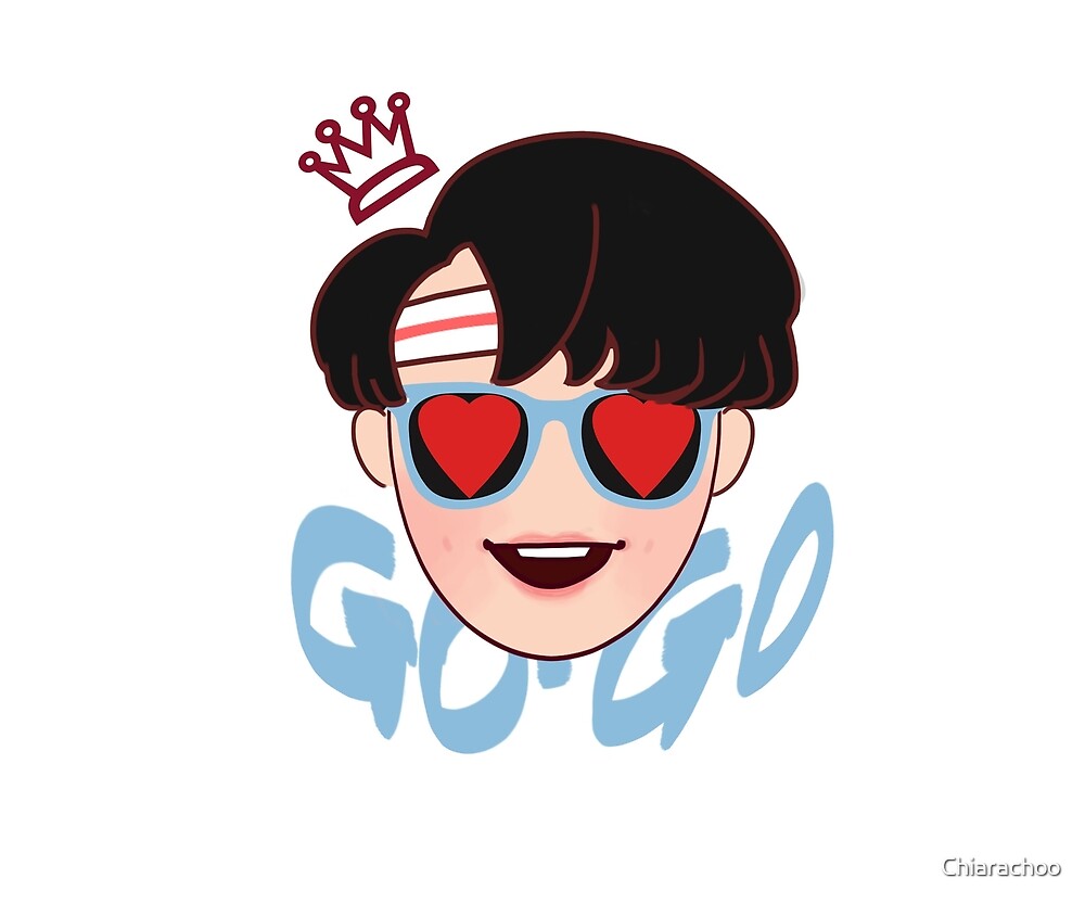 "BTS - Jin - Go Go" by Chiarachoo | Redbubble