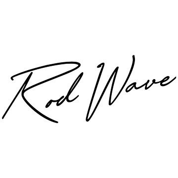 "Rod Wave Merch Rod Wave Logo" Sticker for Sale by Laurie-Londono ...