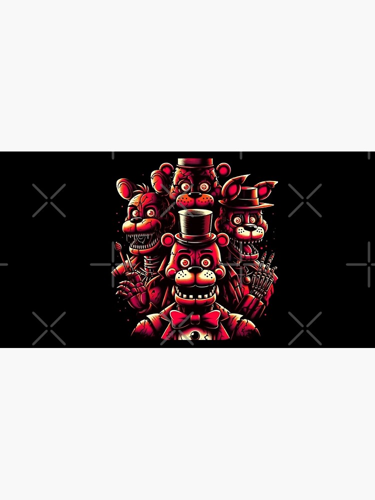 FNAF Five Nights at Freddy's Desk Mat, Horror Desk Mat sold by Ibbie ...