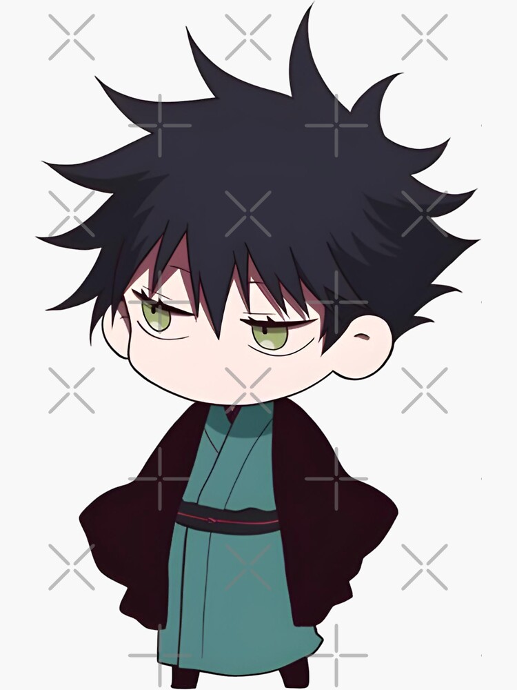 "Chibi 10 shadows user" Sticker for Sale by Artist-panda | Redbubble