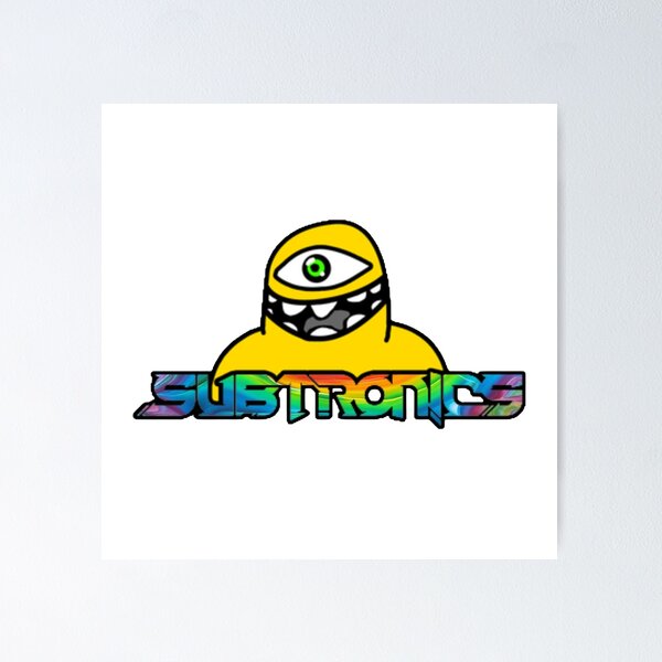 "Subtronics Cyclops Logo [Prismatic Geode]" Poster for Sale by ...
