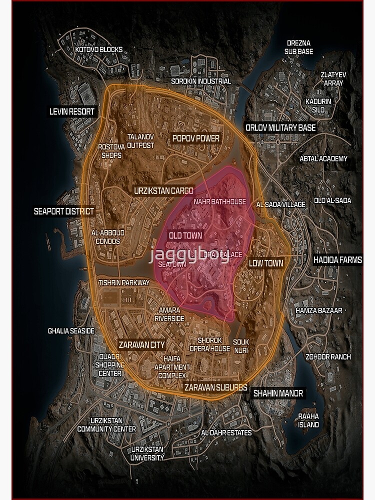 "Urzikstan Map, Gamer Players Gift" Poster for Sale by jaggyboy | Redbubble