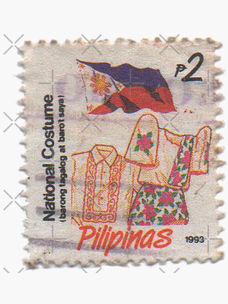 "PH National Costumes" Sticker for Sale by mOchi1mOchi2 | Redbubble