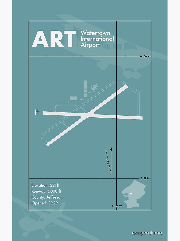 Watertown Airport Diagram