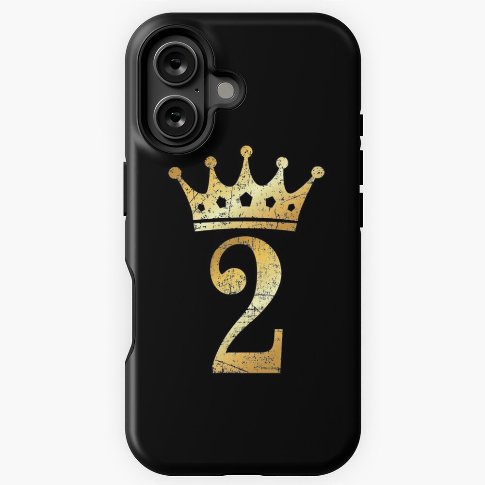 "Crown Number 2 - 2nd Birthday & Anniversary (Ancient Gold)" Poster for ...