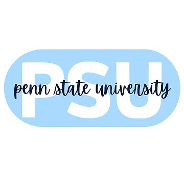 "Penn State" Sticker for Sale by sydsmich | Redbubble