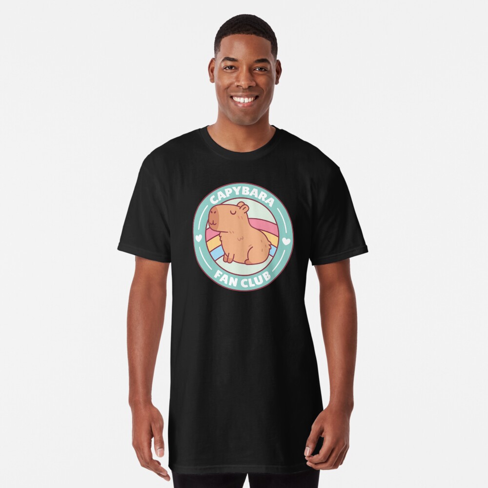 "Cute Capybara Fan Club" Sticker for Sale by rustydoodle | Redbubble
