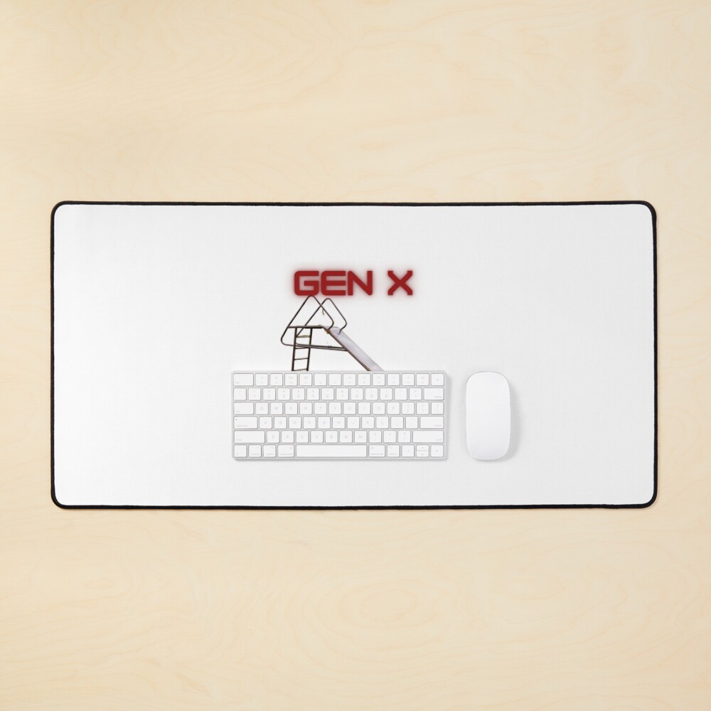 "Gen X Metal Slide Strong" Sticker for Sale by DesignsbyVelvet | Redbubble